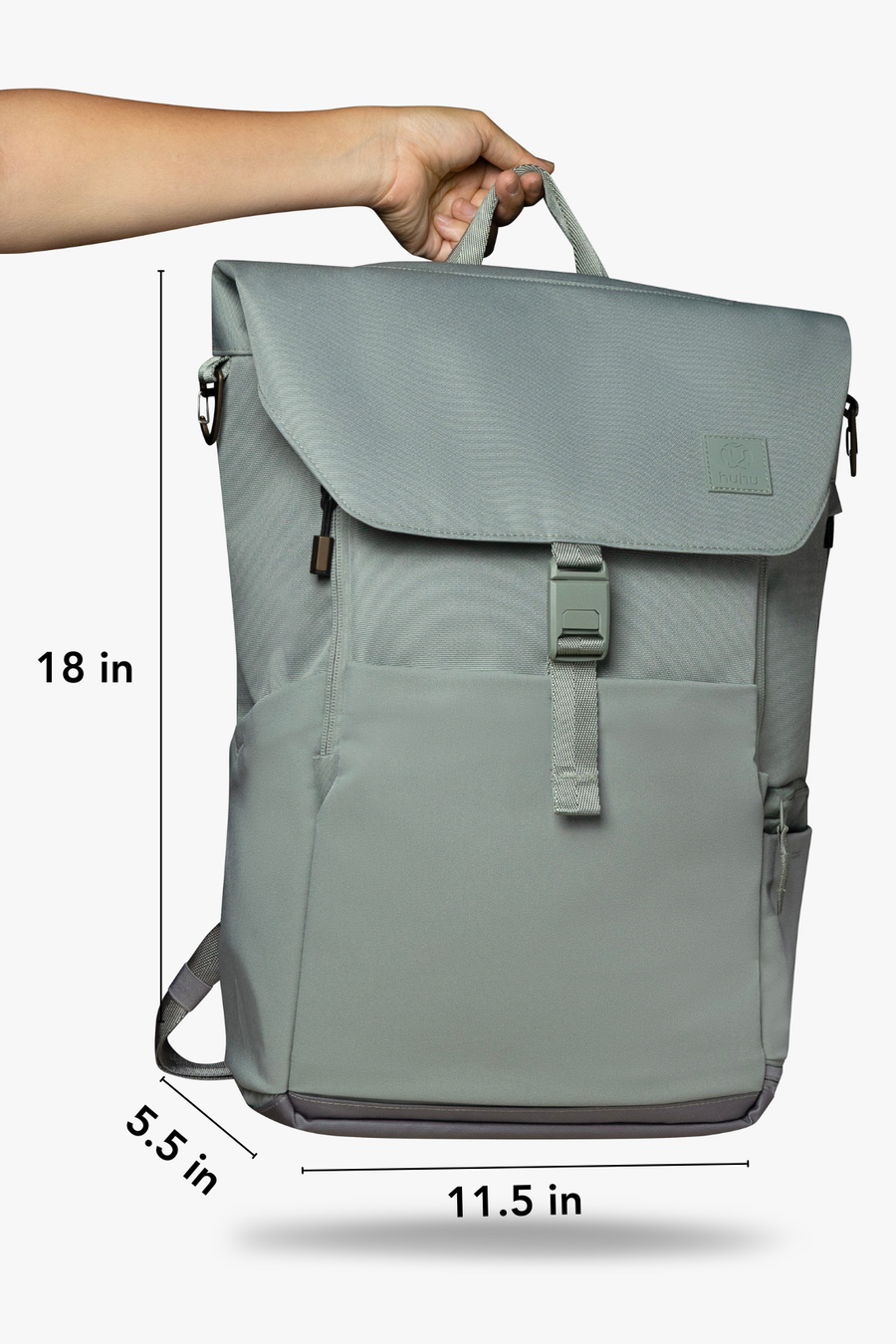 Everyday Diaper Backpack / Outdoorsy Sage – Huhu